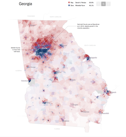 Very Detailed Maps from the Midterm Elections + Subtraction.com