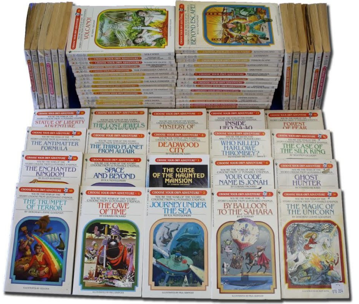 Remembering the Choose Your Own Adventure Series + Subtraction.com