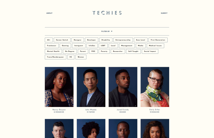 Photo Portraits of Techies + Subtraction.com